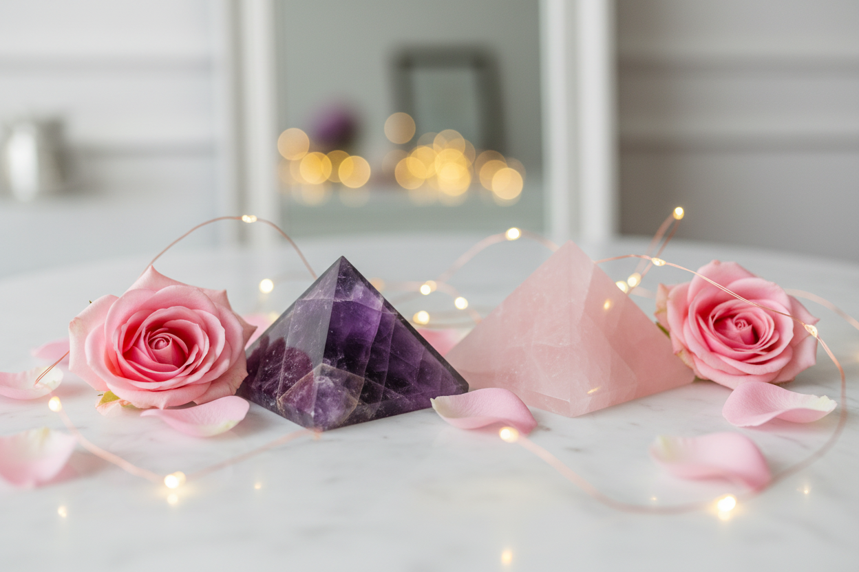 Crystal Pyramids – Amethyst, Orgonite & Sacred Geometry Tools | HCO ...