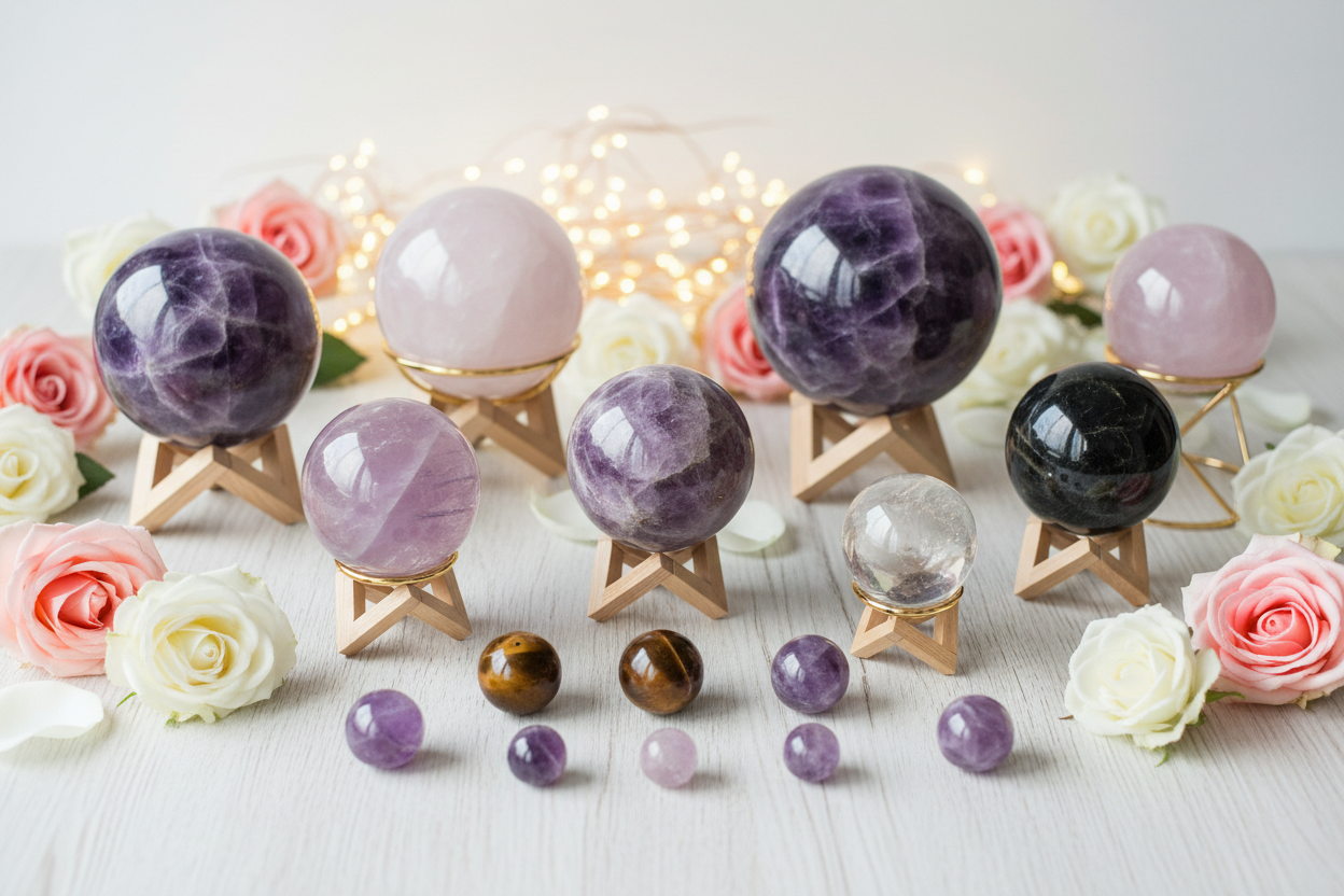 Crystal Spheres & Stands – Meditation, Scrying & Sacred Geometry ...