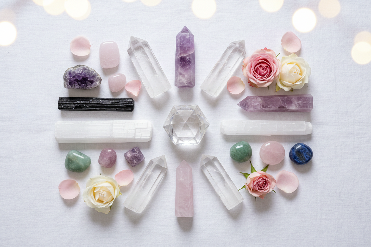 Crystal Towers, Points & Generators – Lemurian, Selenite & Quartz HCO ...